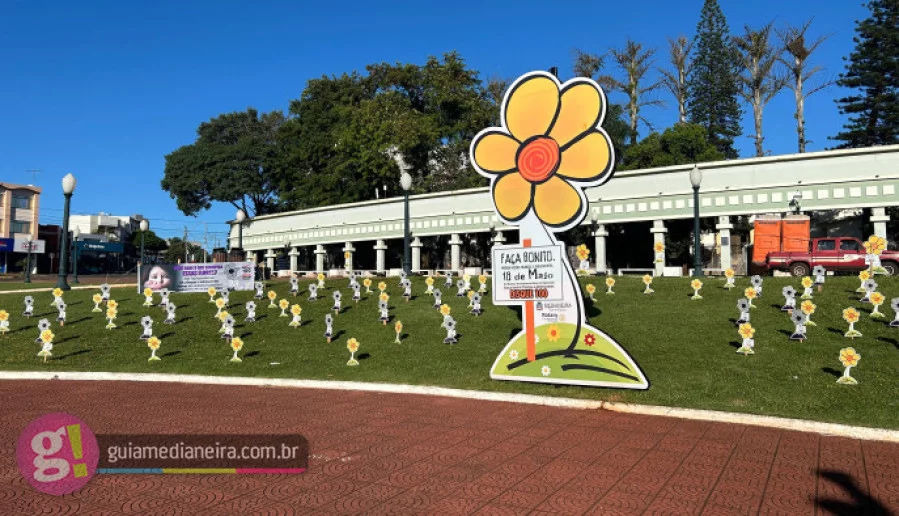 Medianeira inicia a campanha "18 de Maio - Faça Bonito" e reforça o ...