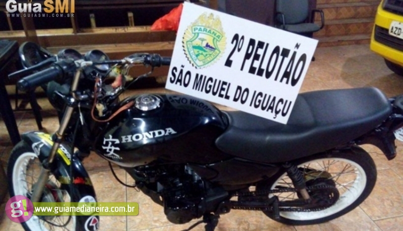 RPA da PM aprende adolescente com moto com chassi pinado em São Miguel ...